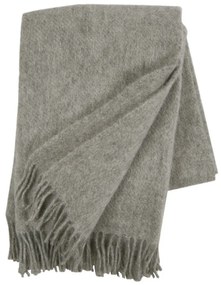 Vlněný pléd Gotland grey 130x200, Klippan Švédsko Šedá