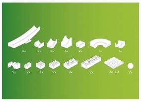 Rozšíření s kolébkou pro kuličkovou dráhu Hubelino