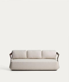 Hnědá/béžová čalouněná zahradní pohovka Tamaris – Kave Home