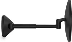 Simplehuman Sensor černá / Kosmetické zrcátko na zeď / LED osvětlení /