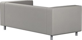 Potah na pohovku IKEA  Klippan 2-místná barva šedá látka pletený vzor
