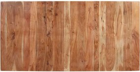 Jídelní stůl 160 x 80 x 76 cm masivní akáciové dřevo 323565
