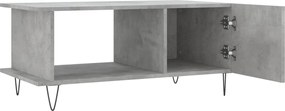 vidaXL Konferenční stolek 90 x 50 x 40 cm kompozitní dřevo [829488] Barva: Bílá