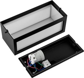 IMPR 731227 Deko-Light venkovní nástěnné přisazené svítidlo Rilongo offen Up and Down, 1x max. 15 W E27, tmavěšedá - DEKOLIGHT
