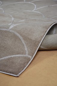 BE Koberec Elite 17390 BEIGE - béžový obdélníkový Rozměr: 120x180 cm
