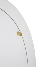 Úložná skříňka Venus 60 cm bílá/zlatá
