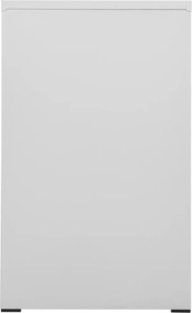 vidaXL Kancelářská skříň světle šedá 46 x 62 x 102,5 cm ocel [20123]