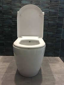 CREAVIT Grande XXL WC kombinované s bidetem, velké, šířka 42 cm, GR3641
