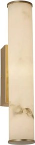 Searchlight 61185-1GO Stmívatelné nástěnné LED svítidlo MARBLE IP44, ZLATÉ