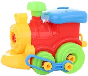 ORION Šroubovací lokomotiva s nářadím 13 cm / Stavebnice / Plast / 2 n