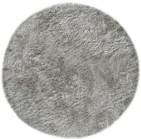Tribeca Design Kusový kruhový koberec Cookie Silver Rozměry: 150x150 cm