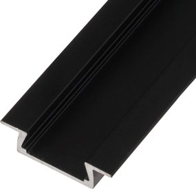 T-LED 093083 LED profil V4C černý mini vestavný