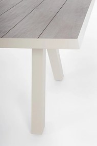 BIZZOTTO Rozkládací zahradní stůl KRION 205-265x103 cm světlý
