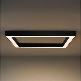 LED Stropní svítidlo LED/150W/230V 3000/4000/6500K 120x120 cm černá