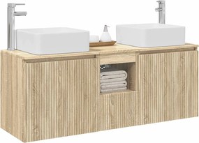 Sada koupelnových skříněk 3 ks Dub sonoma 53 x 35 x 63 cm 3405659
