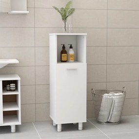 vidaXL Koupelnová skříňka 30x30x95 cm kompozitní dřevo [802619] Barva: Bílá
