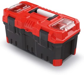 Kistenberg TITAN PLUS Plastový kufr na nářadí, 55,4x28,6x27,6cm, červená KTIP5530-3020
