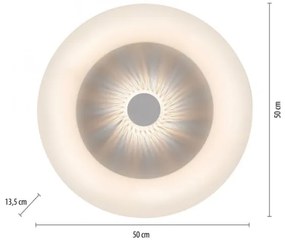 JUST LIGHT. 14383-16 - LED Stmívatelné stropní svítidlo VERTIGO LED/26W/230V+DO