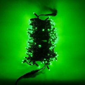 Easy Fix RGB LED světelný řetěz, 20 m, venkovní, 200 diod, černý kabel, IP67