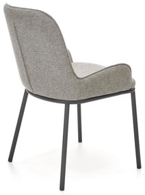 Jídelní židle Bellamy, šedá / černá