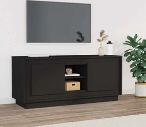 vidaXL TV skříňka 102 x 35 x 45 cm kompozitní dřevo [819862] Barva: bílá s vysokým leskem