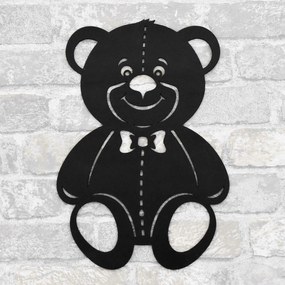 DUBLEZ | Dřevěná dekorace do dětského pokoje - Medvídek