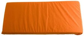 Kaarsgaren Prostěradlo a chránič matrace 2 v 1 Tencl, 140 x 70 cm Oranžová