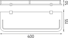 Nimco Police s ohrádkou, 40 cm BORMO - BR 11091AX-40-26
