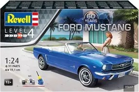Revell Dárková sada Ford Mustang k 60. výročí / Plastikový model / 1:2