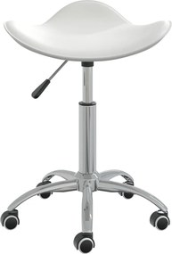 vidaXL Kancelářská židle umělá kůže [3088555] Barva: Bílá