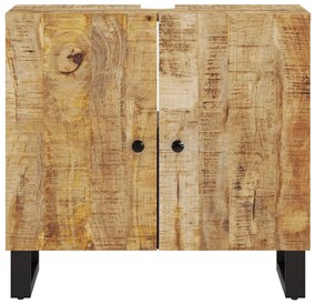 Umyvadlová skříňka 62 x 33 x 58 cm mangovník a kompozitní dřevo