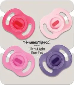 Tommee Tippee Ultra-light dudlík 18-36m Girl / Silikonový dudlík / 4 k