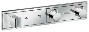 Hansgrohe RainSelect - Termostatická sprchová baterie pod omítku, pro 2 výstupy, chrom 15355000