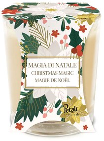 PETALI vonná svíčka ve skle Christmas Magic - hoření 40h
