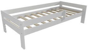 Vomaks Dětská postel DP 018 se zábranou Rozměr: 80 x 200 cm, Barva: barva bílá