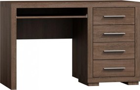 Casarredo - Komfort nábytek Kancelářský psací stůl VEGAS V-28 se zásuvkami, výběr barev | barva: jrs-santana-santana-tm