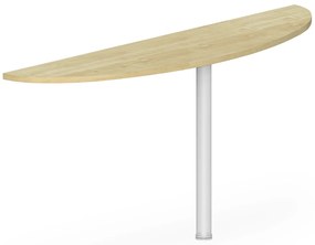Artspect JDP16042 - Stůl doplňkový 160x40cm - Bílá