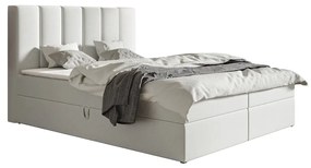 Čalouněná postel boxspring 140x200 úložný prostor