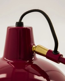 House Doctor Stolní lampa Desk Red, červená barva, kov