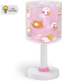 Dalber 41761S - LED Dětská lampička KAWAII FRIENDS 1xG4/4W/230V růžová