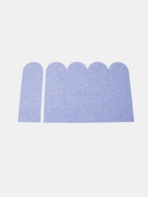 Sinsay - Filcové stěnové panely 5 pack - modrá