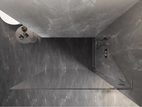 Mexen Lunar L sprchová stěna Walk-in pravá 50 x 200 cm, transparentní 8 mm, chrom - 830L-050-000-01-00-P
