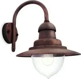 Philips Raindrop 60W bronzová / Venkovní nástěnné svítidlo / E27 / IP4