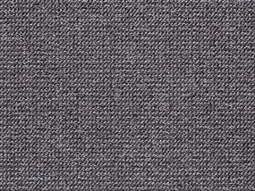 Zátěžový koberec Re-Tweed 97 - černý - 4m