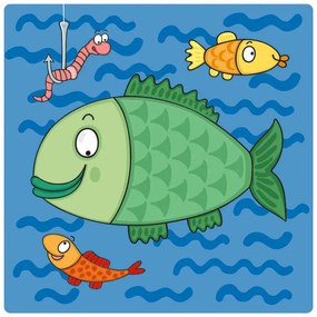DINO Baby puzzle Kde žijí zvířátka 18x18cm skládačka 3v1 velké dílky dn325111