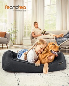 Pelíšek pro psy Alexis 110 cm šedý
