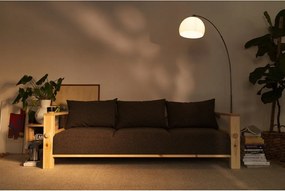 Tmavě šedá pohovka 225 cm Bare – Karup
