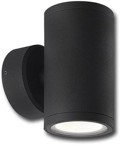 Led světlo mcled led svítidlo verona 2r, 14w, 4000k, ip65, černá barva