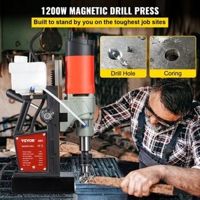 Magnetická vrtačka, 1200 W 4 cm vrtací průměr