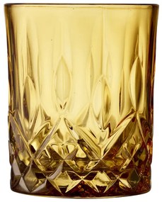 Lyngby Glas Sada sklenic na whisky Sorrento 32 cl (4 ks) Amber